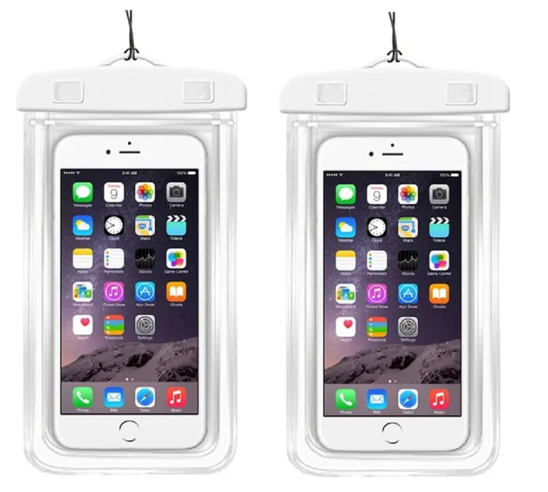 EMPOISON Silicone Phone Pouch - Waterproof/Rain Mobile Cover ...