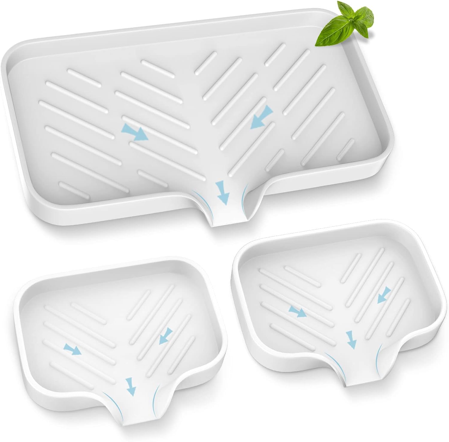 Amazon.com: Kitchen Soap Tray,Kitchen Sink Tray Sponge Tray Kitchen ...