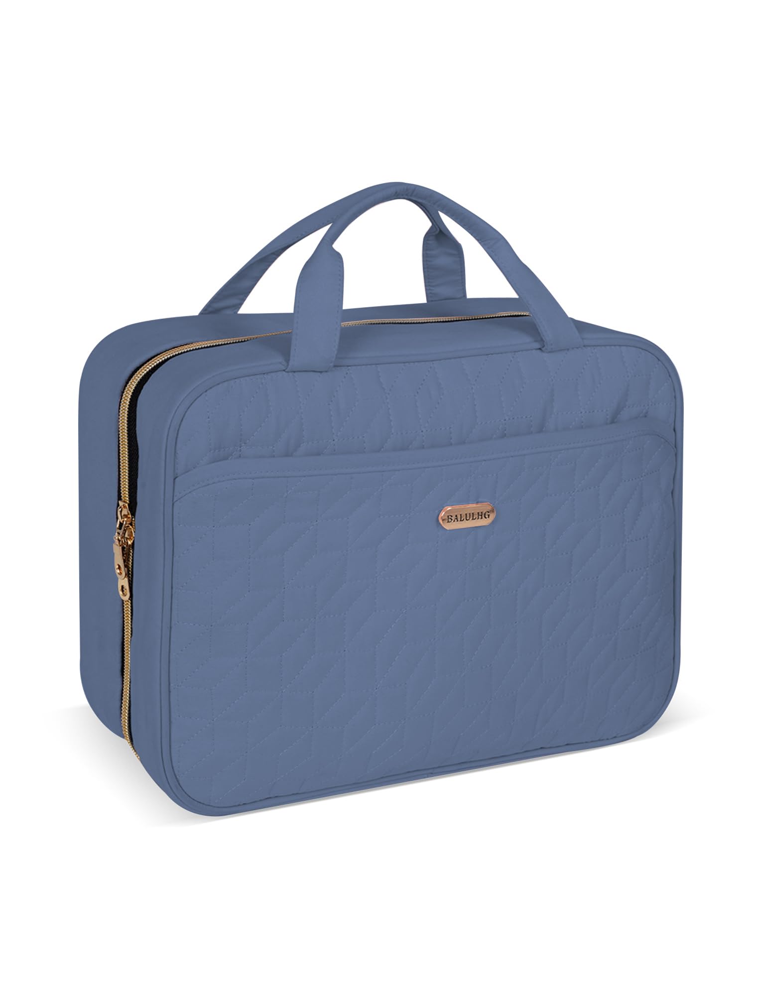 Amazon.com: BALULHG Blue Toiletry Bag, Makeup Organizer, Travel Bag For ...