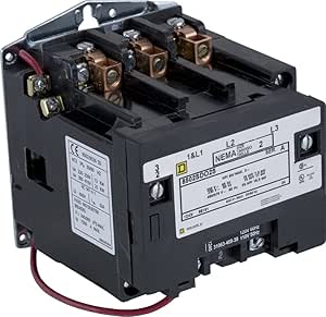 Amazon.com: 8502SDO2V02S - Contactor de nema cuadrado D : Industrial y ...