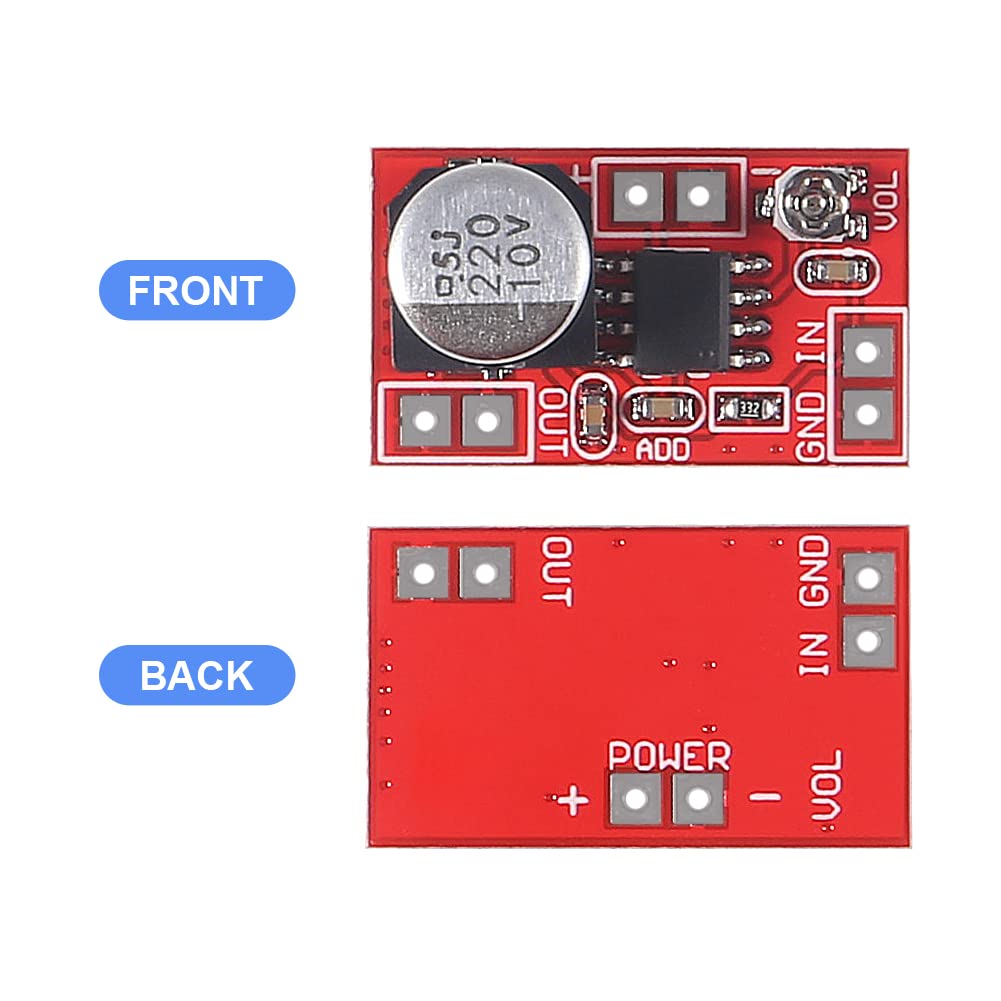 Snapklik.com : DC 5V-12V Micro Electret Amplifier MIC Condenser Mini ...