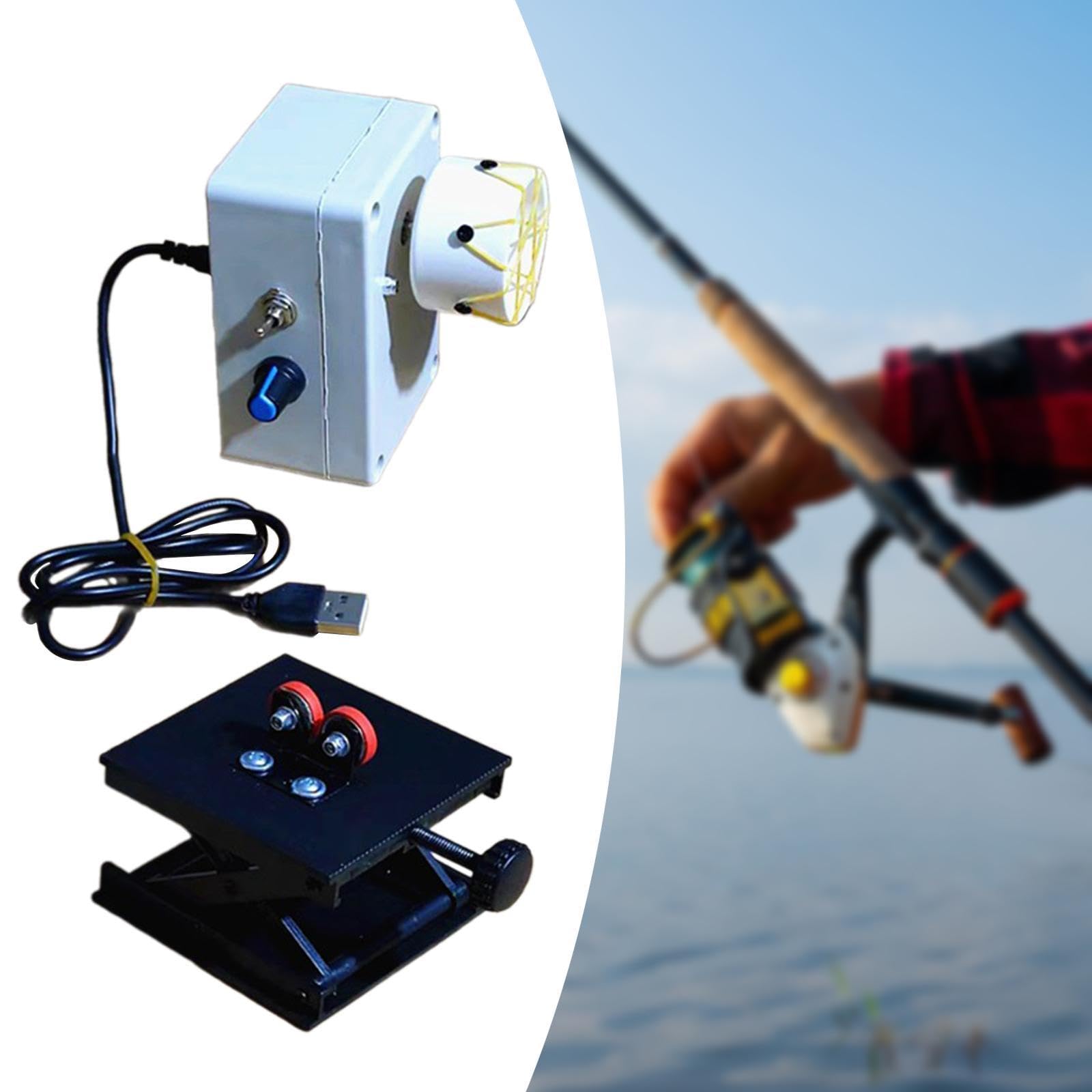 Rod Building Equipment Fishing Rod Winding Machine - DIY Rod Repair ...