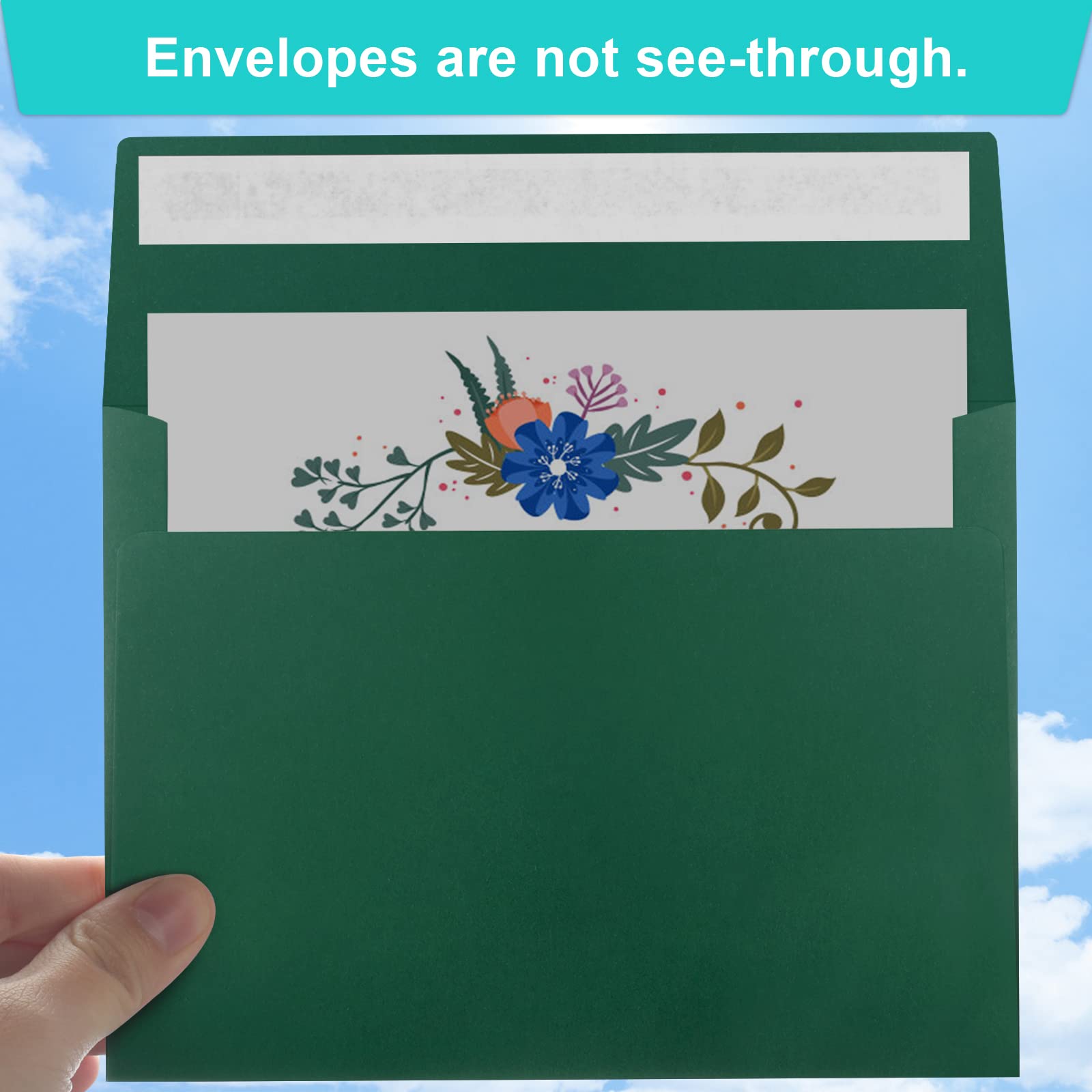 Snapklik.com : 65 Packs 4x6 Envelopes, A4 Envelopes, 4x6 Envelopes For Invitations, Printable ...