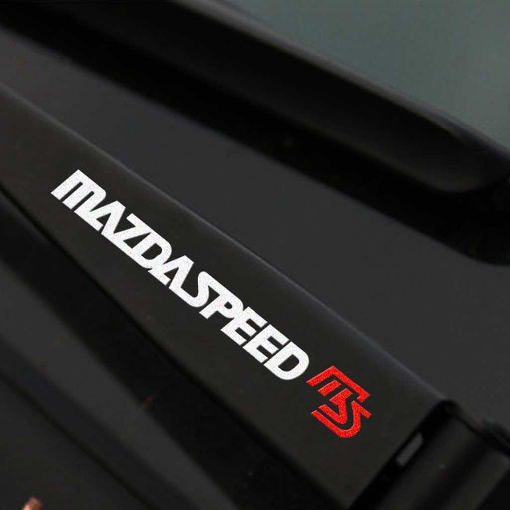 Buy Kaizen Auto Reflective Decal Mazda Speed Personality Vinyl Sticker ...
