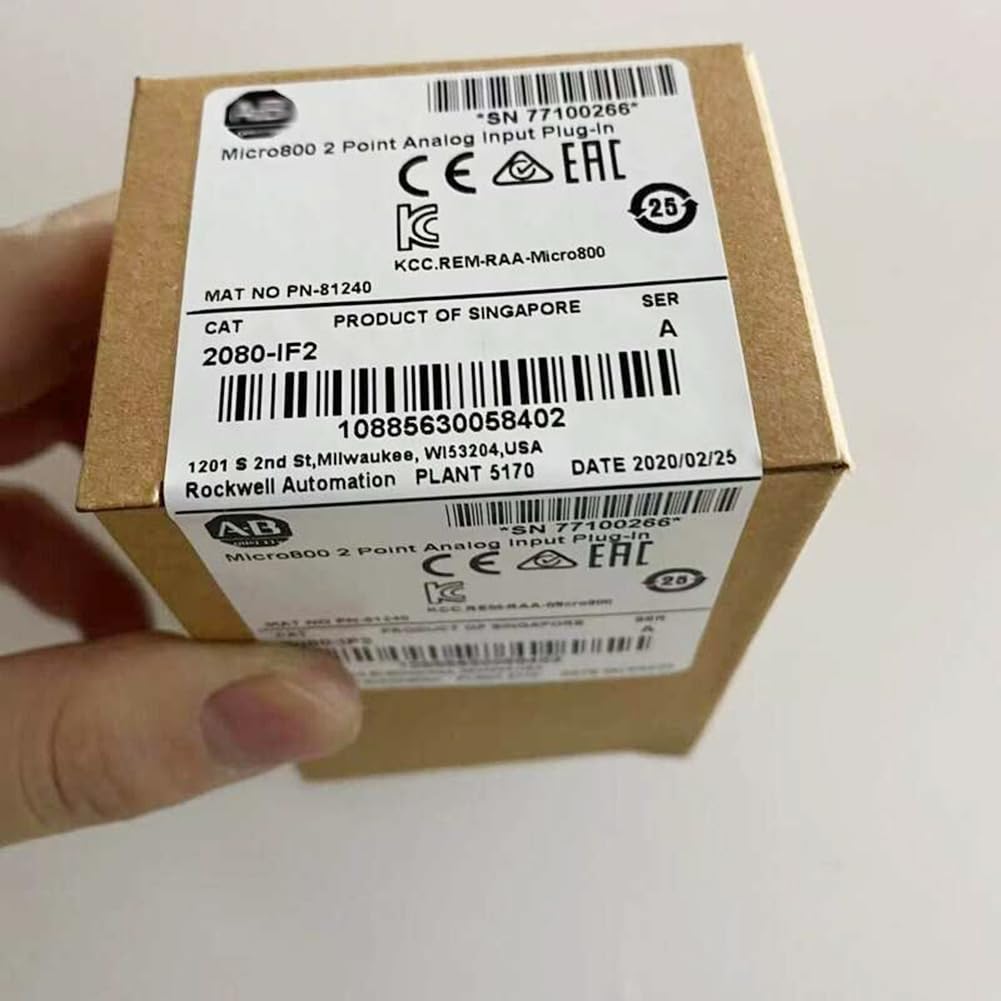 2080-IF2 Analog Input Module: Amazon.com: Industrial & Scientific