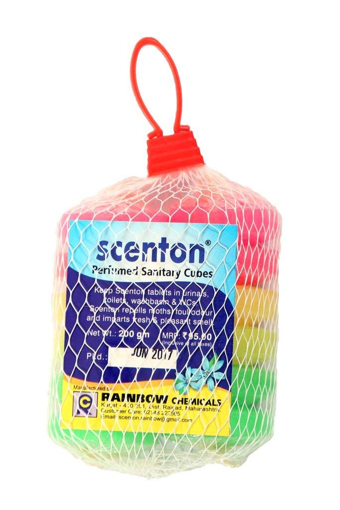 Prayosha Homecare Scenton Sanitary Urinal Cubes-200 Gm (Set Of 12 Cubes ...