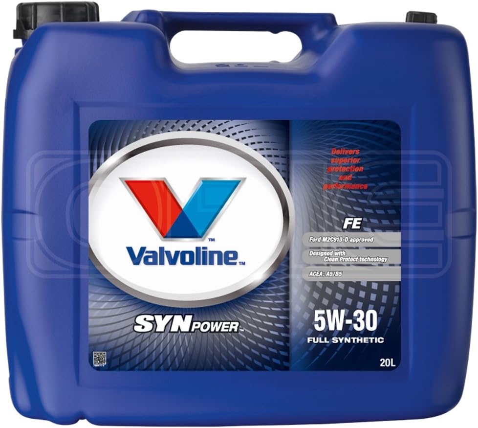 Valvoline SynPower FE 5w-30 Fully Synthetic Engine Oil - 872553-20 ...