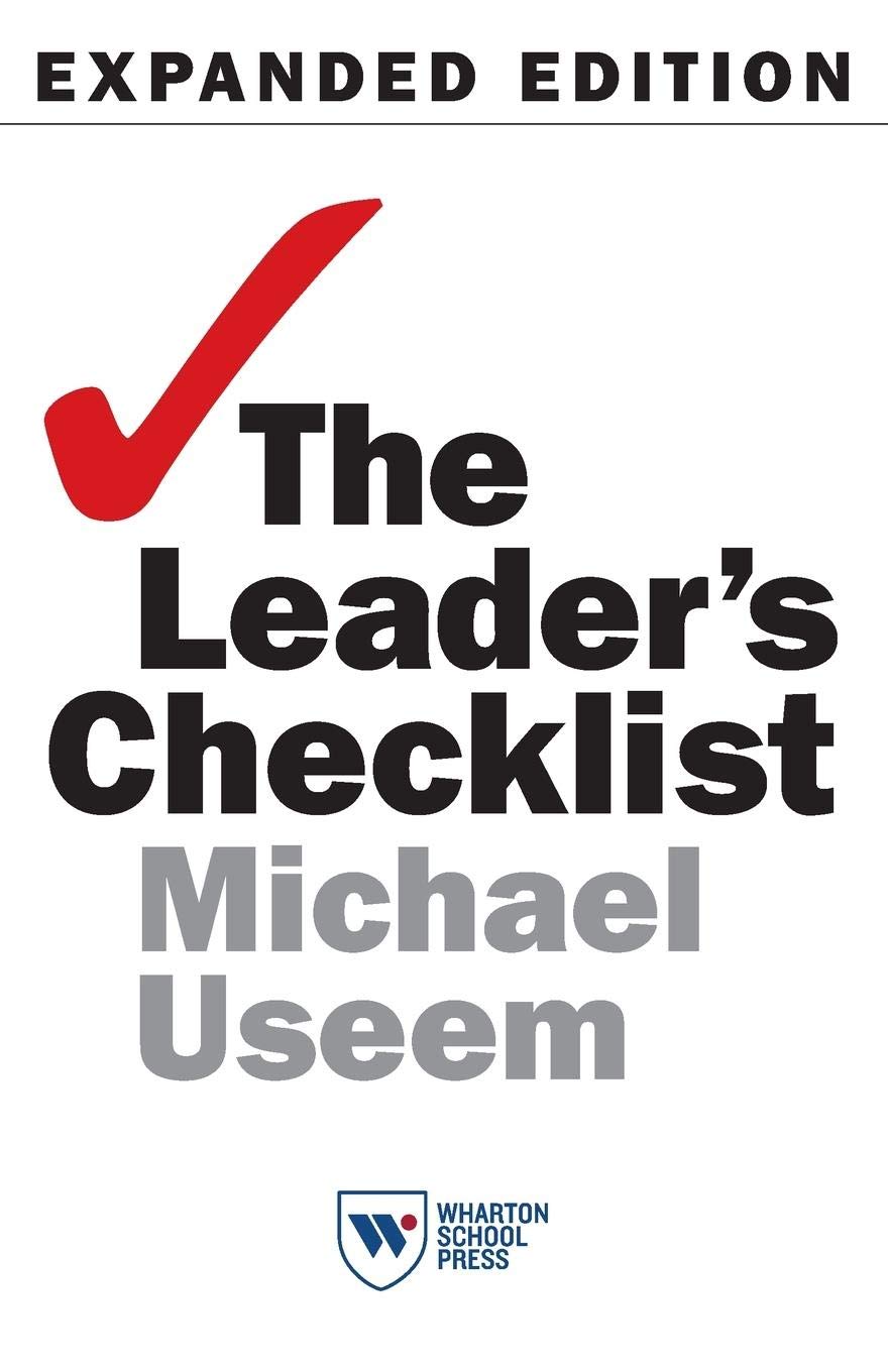 The Leader's Checklist, Expanded Edition: 15 Mission-Critical ...