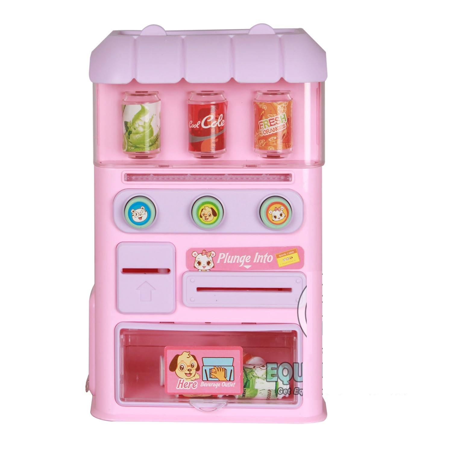 Shipsify New Mini Vending Machine Toy for Kids, Beverage Drink Machine ...