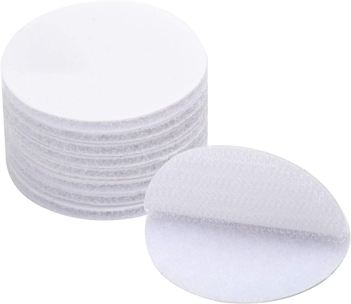 Amazon.com: BRAVESHINE 24PCS Round Industrial-Strength Hook and Loop ...