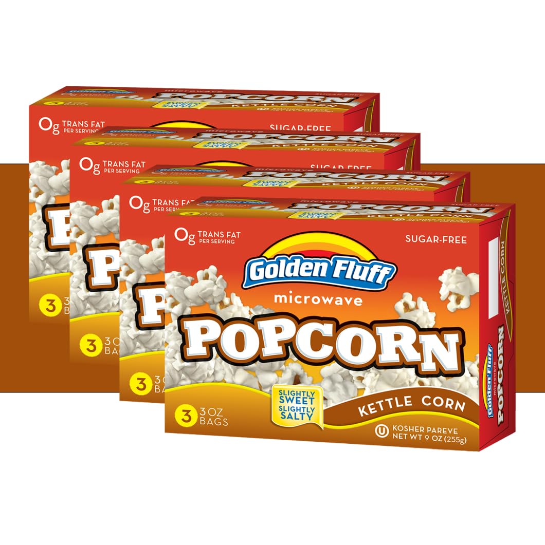 Kettle Corn Microwave Popcorn Bags Bulk| Sugar Free Kettle Corn Popcorn ...