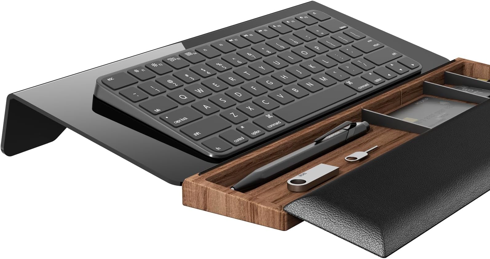 Amazon.com : Ergonomic computer keyboard tilt stand and wrist rest ...