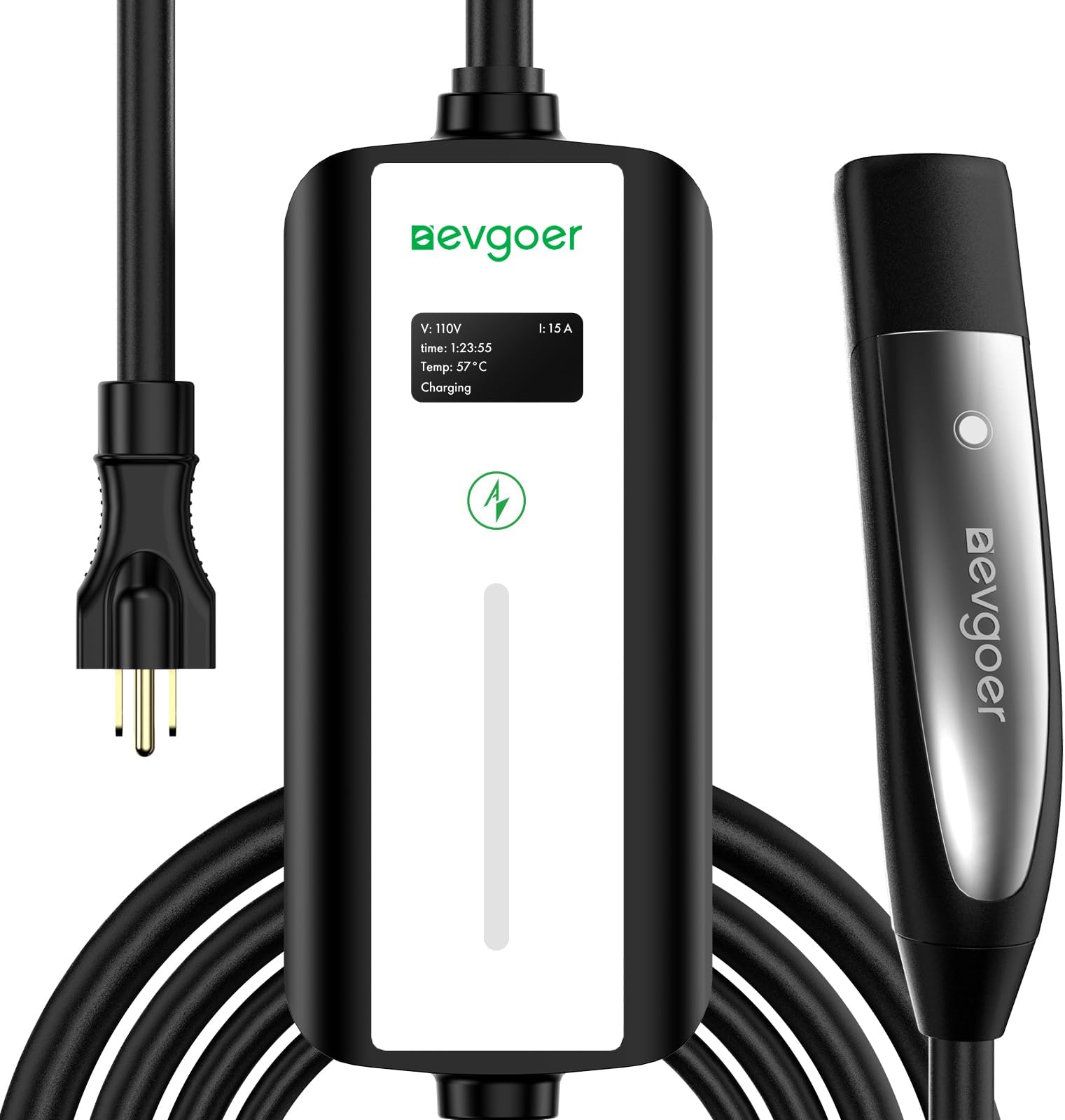 Amazon.com: EV Charger for Tesla, Level 1 EV Charger 15Amp 120V ...