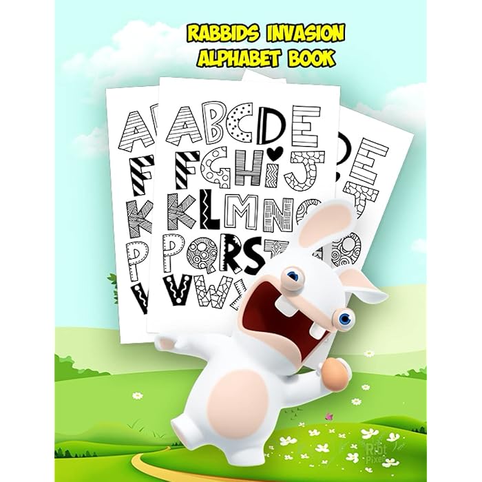 Buy Rabbids Invasion Alphabet Book: Rabbids Invasion Toddlers Letters ...