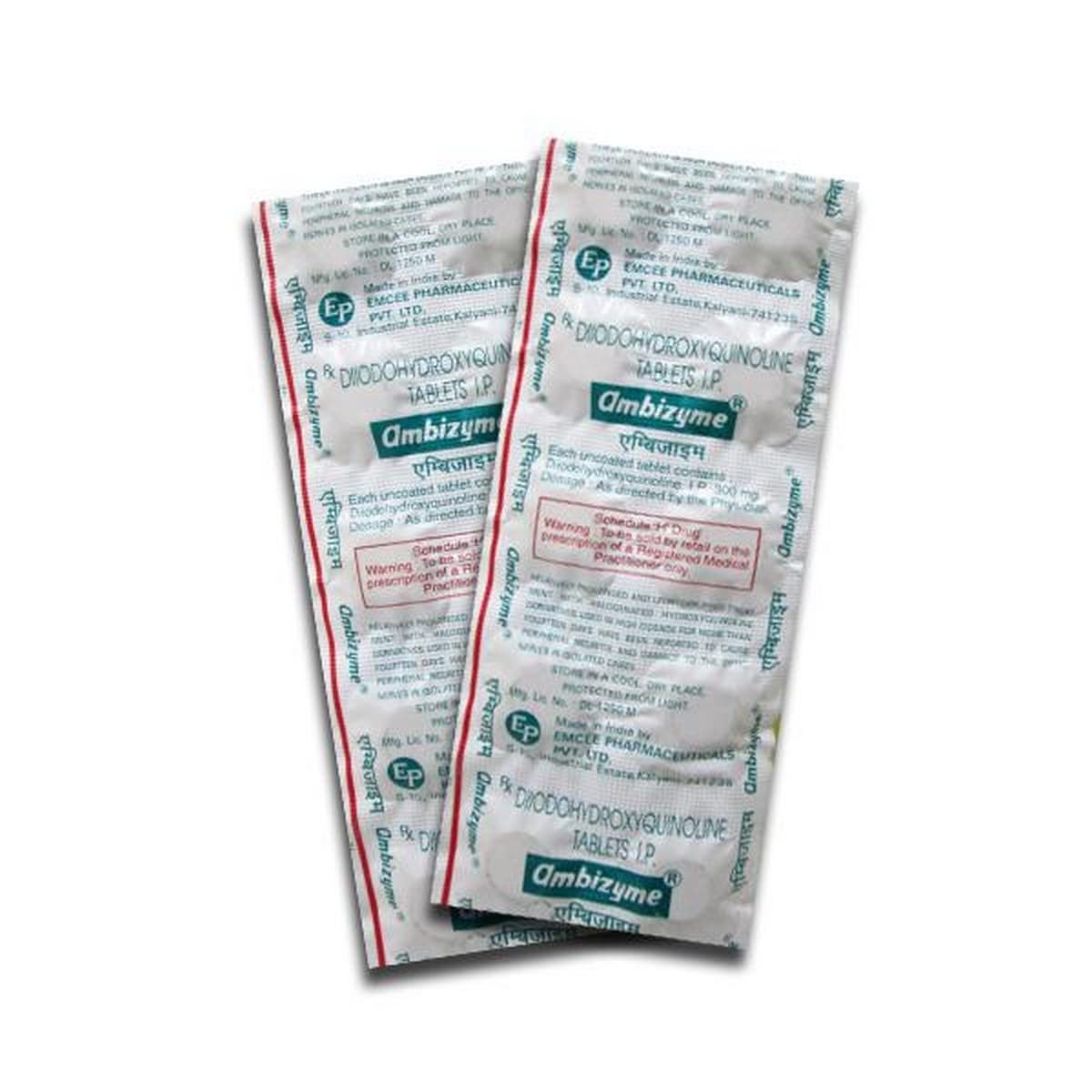 AMBIZYME - Strip of 20 Tablets : Amazon.in: Health & Personal Care