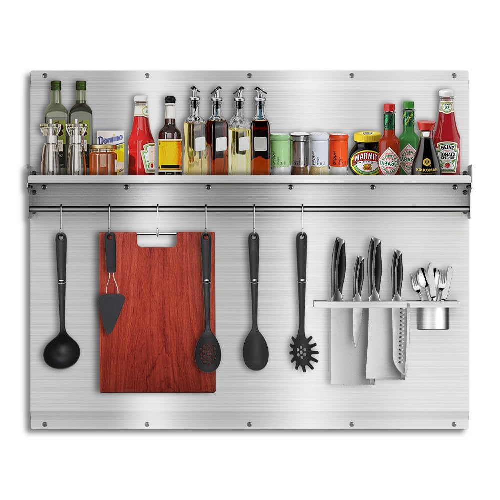 Snapklik.com : Range Backsplash, 42"x 30" Stainless Steel Backsplash ...