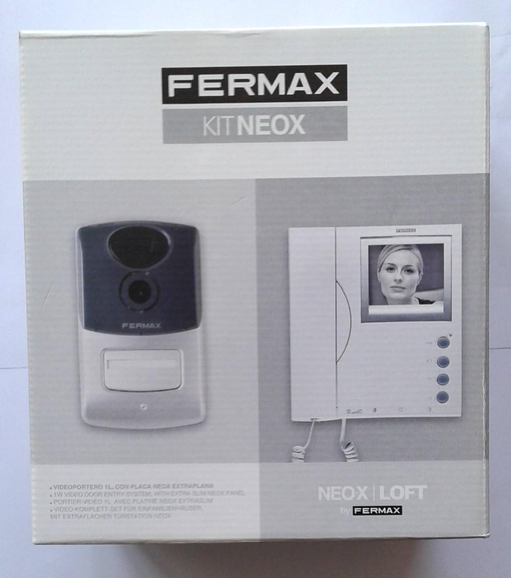 Fermax 5382 – Kit Video Intercom B/N 1 Line Series Neox System 2 ...