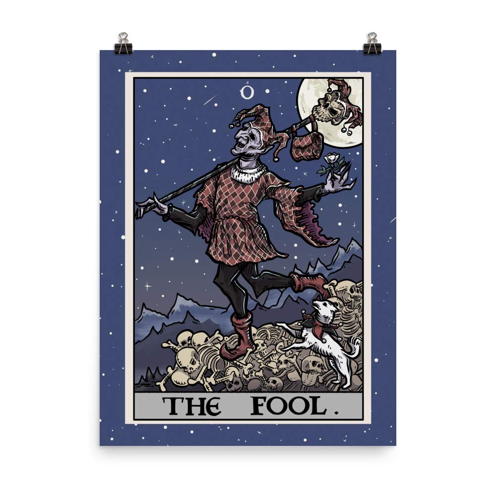 Modern Fool Tarot Card