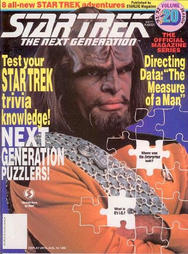 STAR TREK: The Next Generation Official Magazine Series #20 (September ...