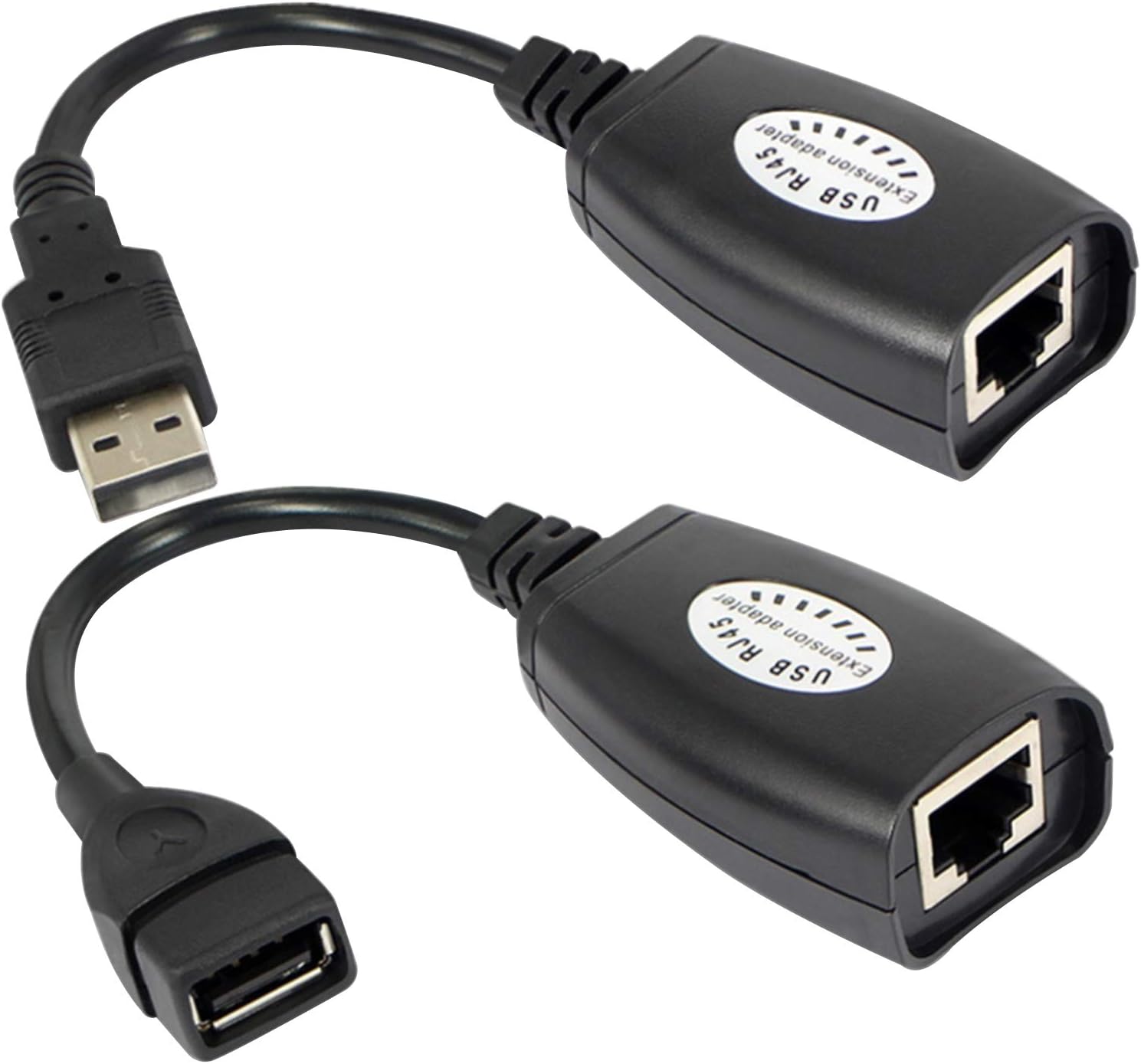 Amazon.com: LIXINTIAN USB (Male) (Female) to RJ45 Adapter Set-USB to ...