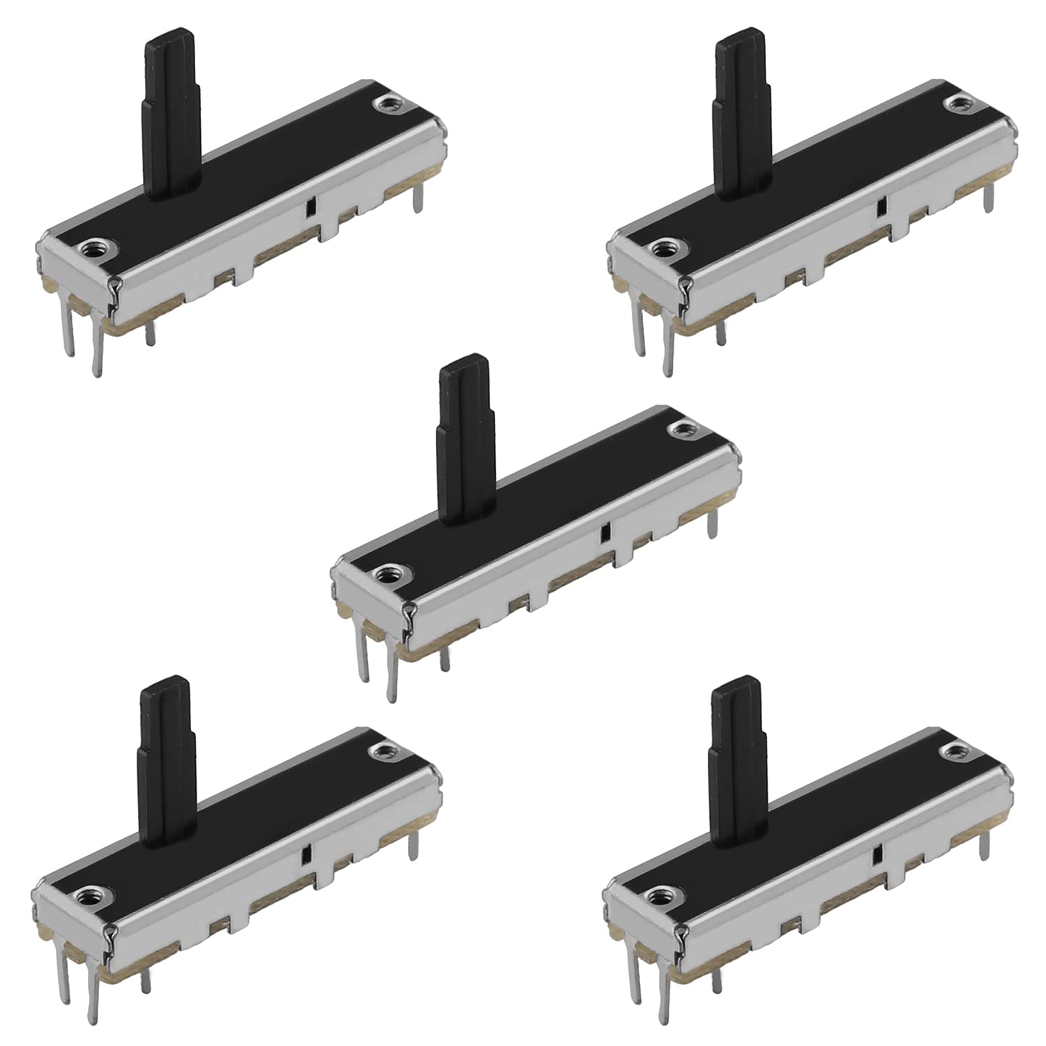 Amazon.com: Fielect 5 unids 50 K potenciómetro diapositiva película de ...