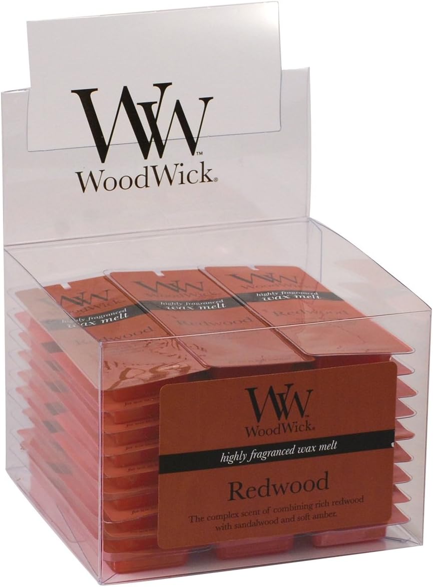 Woodwick Scented Wax Tart Melts - Redwood : Amazon.co.uk: Home & Kitchen
