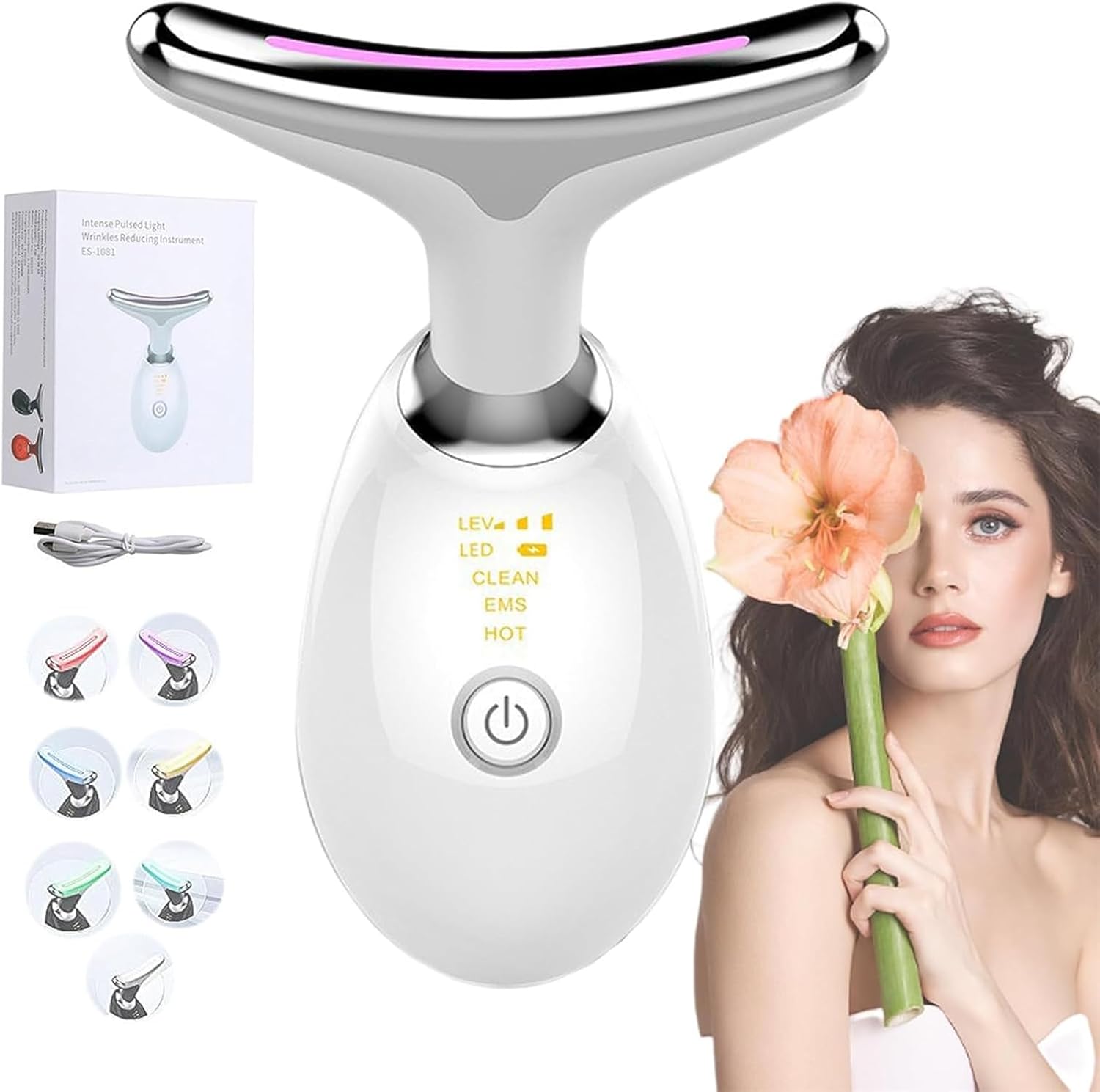 Wavy Chic Beauty Facial Massager - Wavy Chic Beauty Microcurrent Facial ...