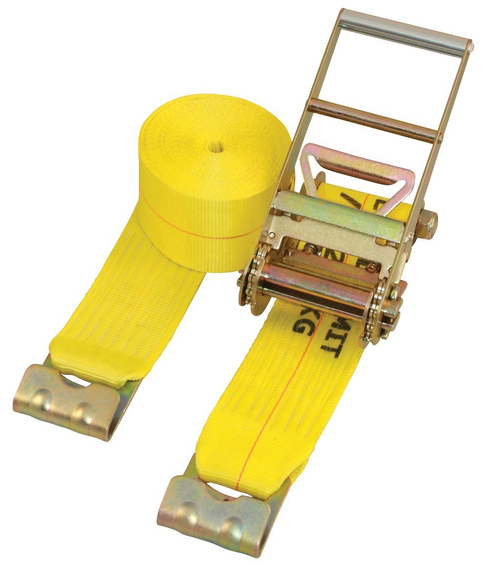 Amazon.com: Security Chain Company CC4730 30' Yellow 4" Tow Strap with ...