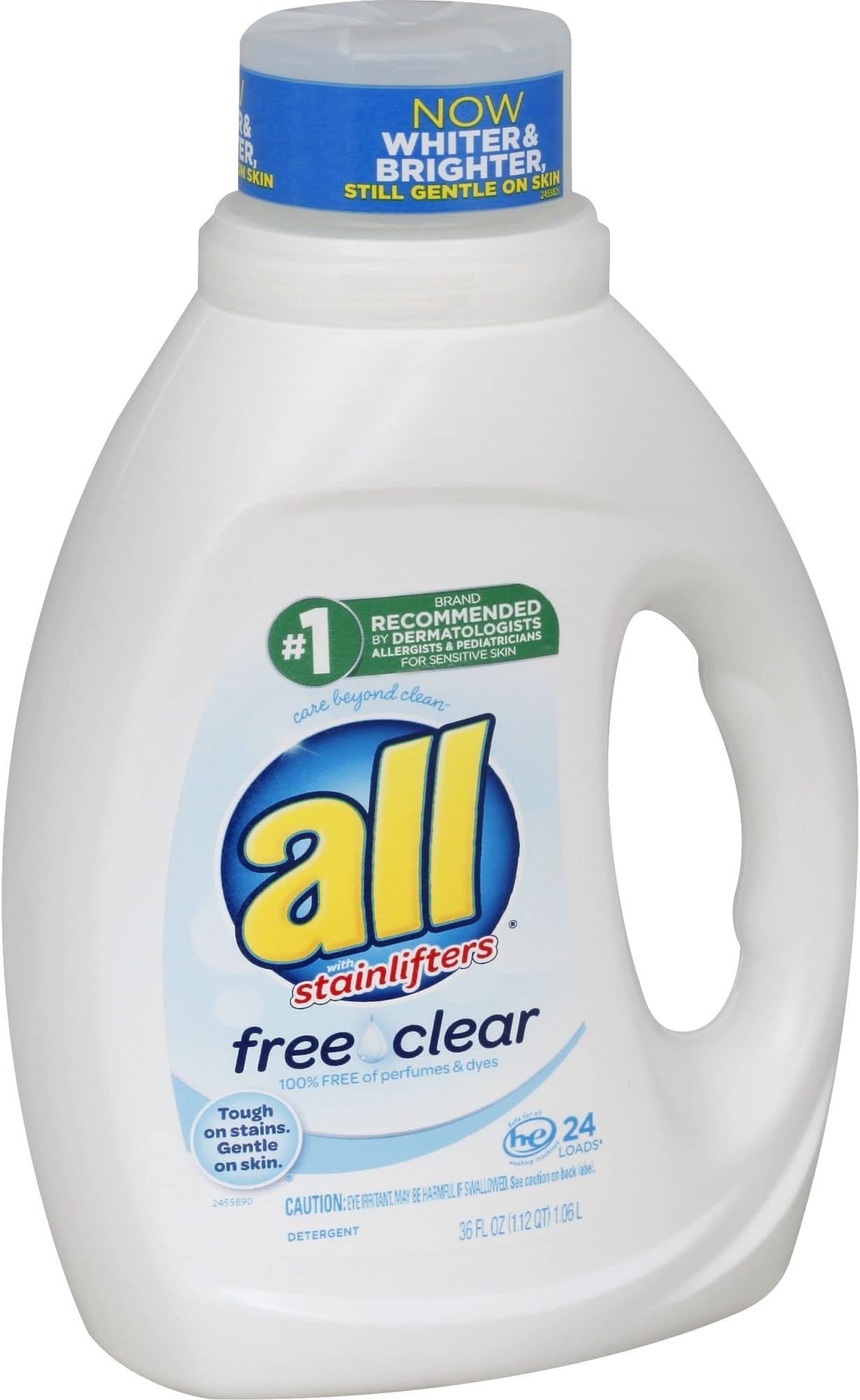 Amazon.com: All, All Ultra Free Clear, 36 Ounce : Health & Household