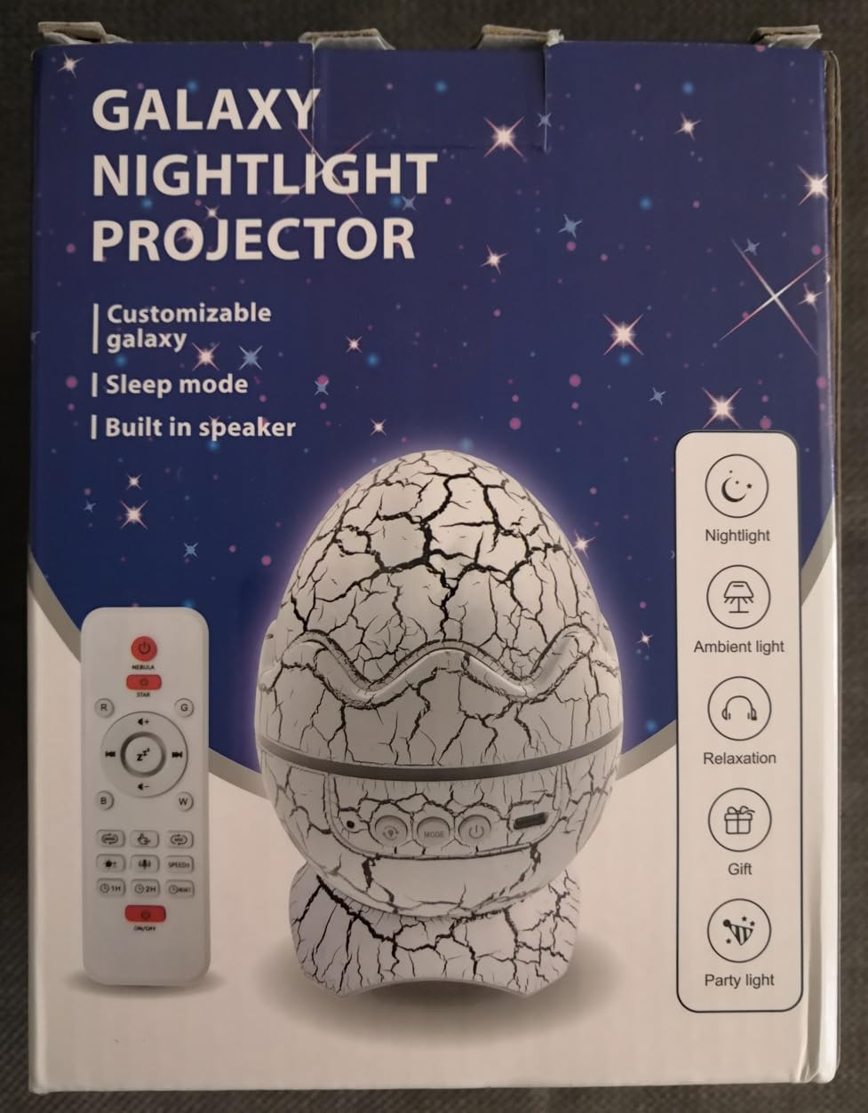 Galaxy Star Projector, Aurora Projector with 33 Light Effects, Dinosaur ...