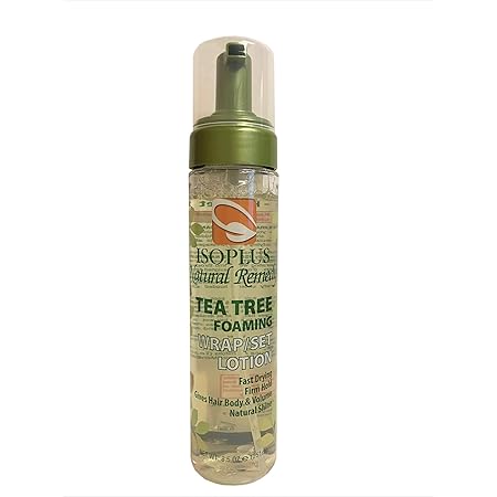 Amazon.com: Isoplus Natural Remedy Tea Tree Foaming Wrap/set Lotion 8.5 ...