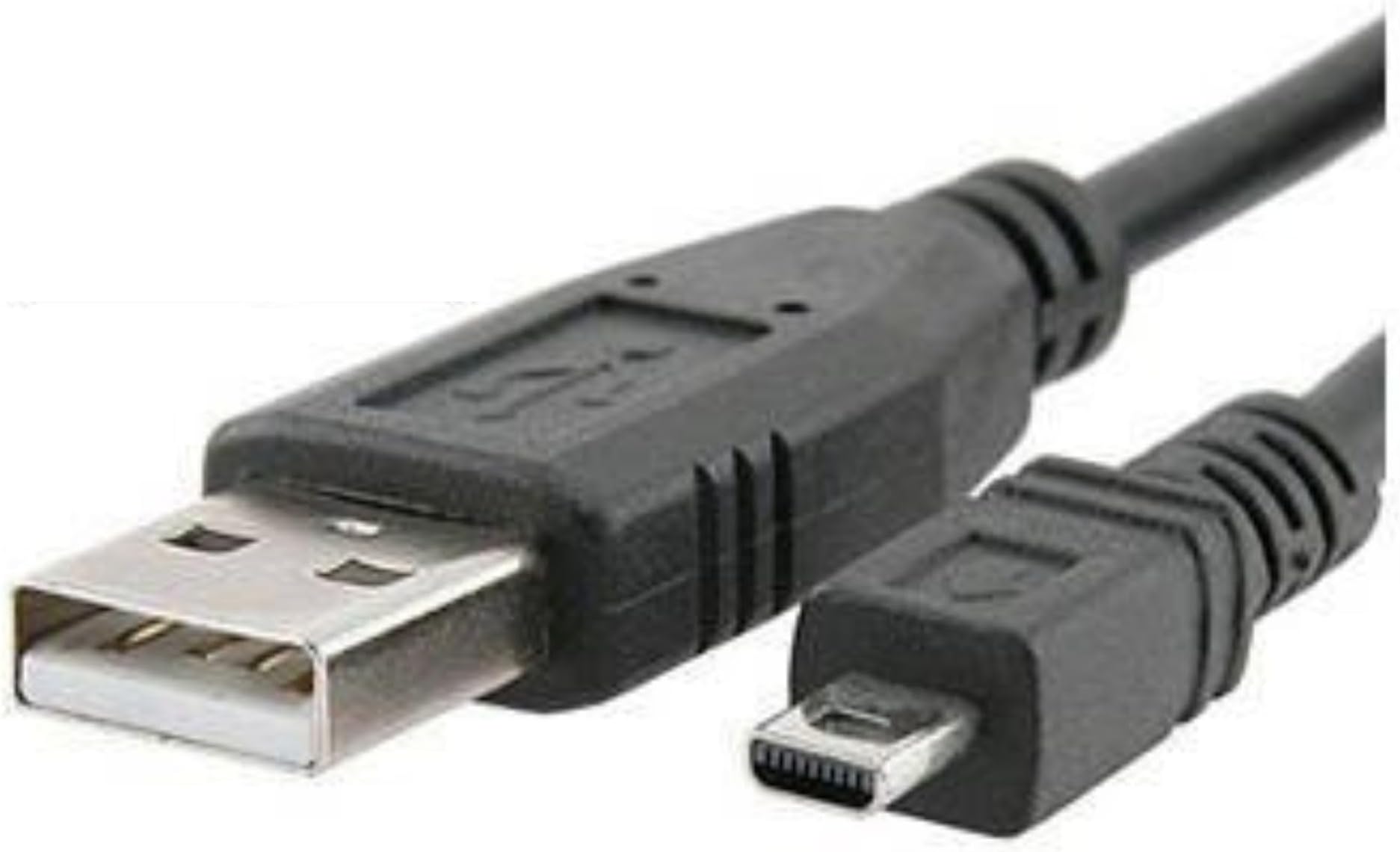Amazon.com : OM SYSTEM OLYMPUS USB cable USB cable CB-USB11, black (CB ...