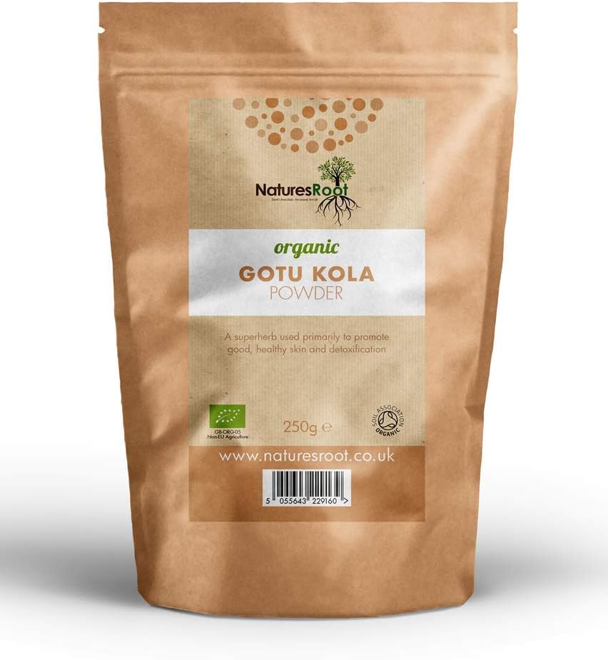 Nature’s Root Organic Gotu Kola Powder 125g - Ayurvedic Herb of ...