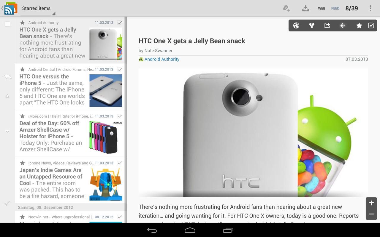 gReader | Feedly | The Old Reader | RSS | News - App on Amazon Appstore