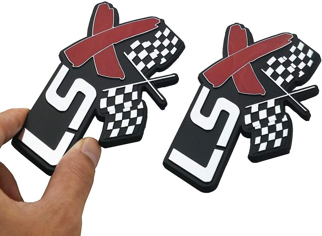 Amazon.com: Aimoll LSX Flag Airplane Emblem,3D Badge for Decal, Fender ...