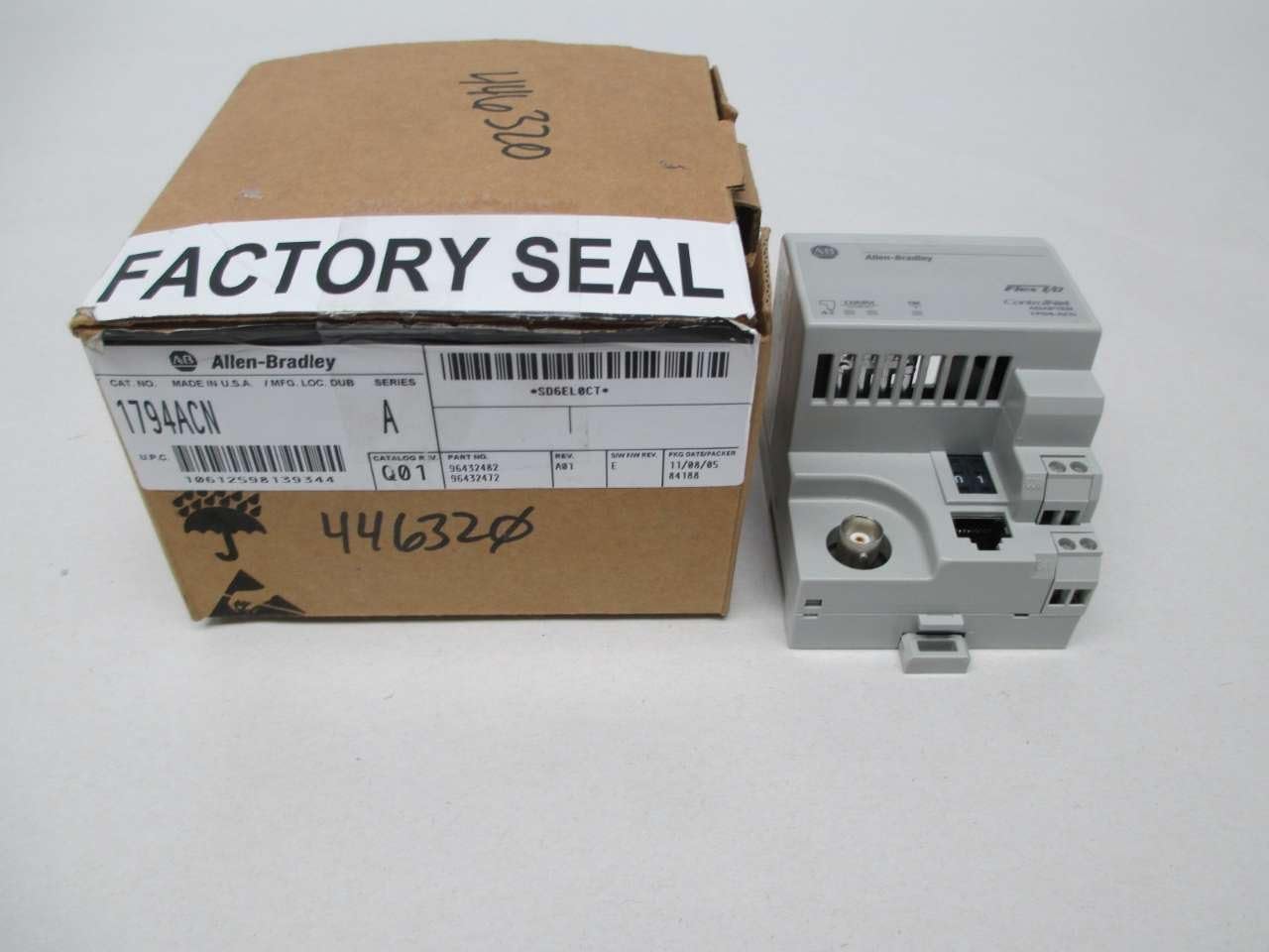 Amazon.com: Allen Bradley 1794-Acn 1794Acn Flexlogix : Industrial ...