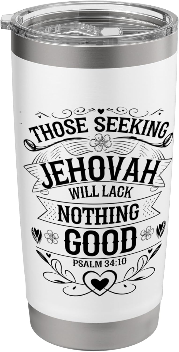 Amazon.com | Jehovah's Witness Those Seeking Jehovah Psalm 34:10 JW ORG ...