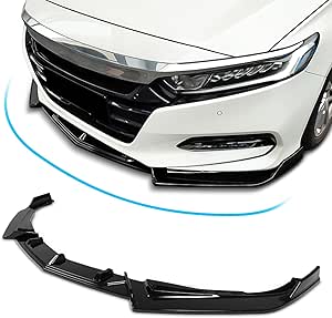 Amazon.com: Archaic Front Bumper Lip Spoiler Compatible with Honda Accord Sedan SE/EX-L/LX ...