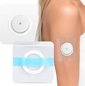Amazon.com: Nuanchu 60 Pcs Sensor Covers with CGM Armor Protection ...