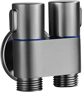 Amazon.com: Ciwanning Three-Way Dual-Control Washing Machine Faucet ...