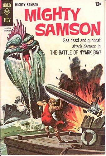 Amazon.com: MIGHTY SAMSON 12 FINE November 1967 COMICS BOOK ...