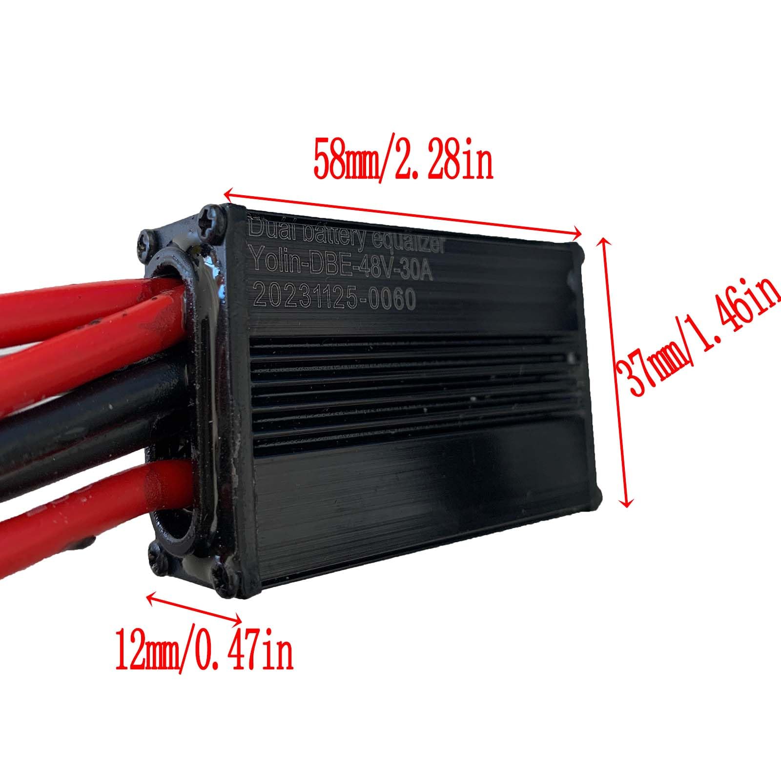 Aluminum Alloy Battery Balancer For Ebikes 24-72V Double Battery ...