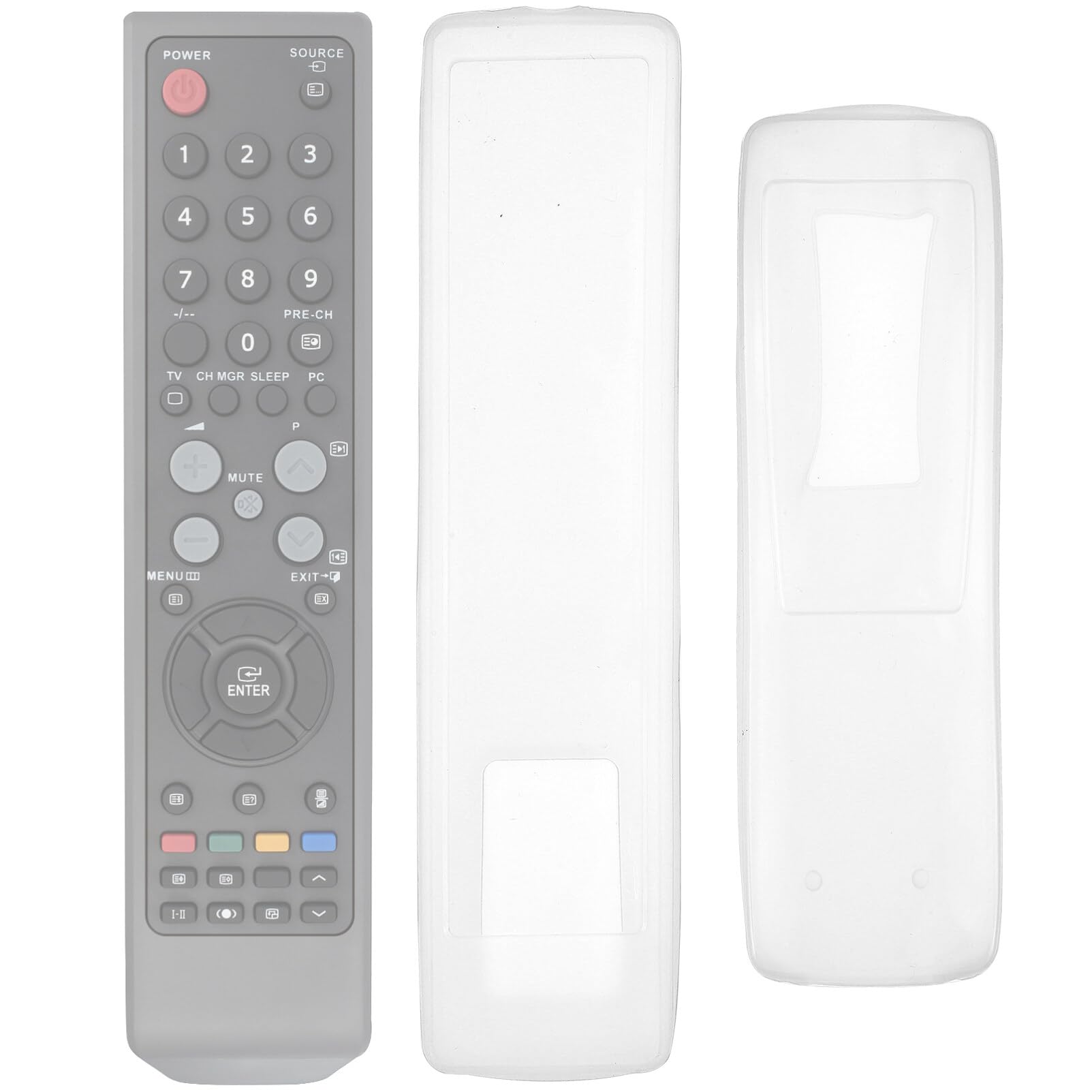 Amazon.com: 3 Pcs Remote Control Case Dust Cover for Remotes Television ...