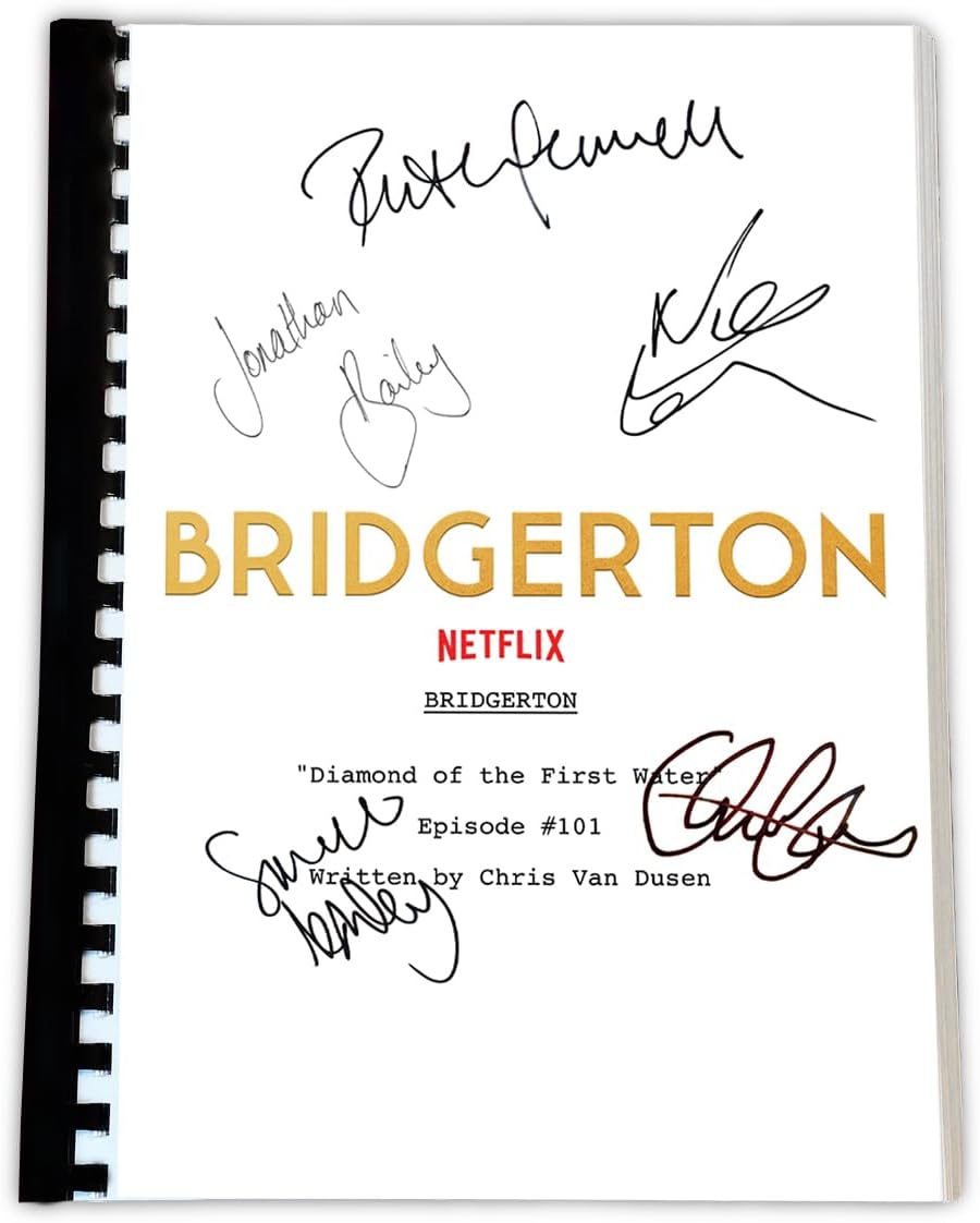 AllStarMedia Bridgerton Episode 1 Script - Limited Edition Collectible ...