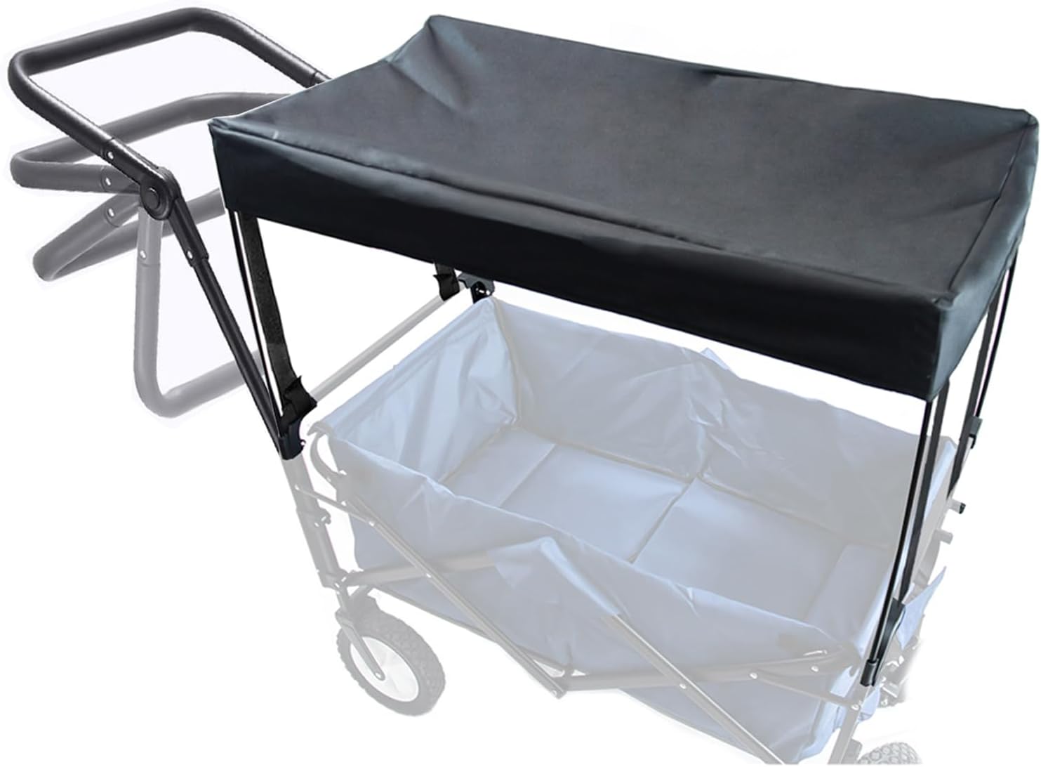 Amazon.com: Universal Folding Wagon Push Handle Attachment and Wagon ...