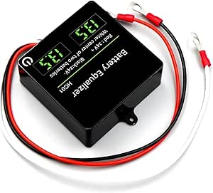 Amazon.co.jp: HC01 2x12V Battery Equalizer Touch Switch Battery Voltage ...