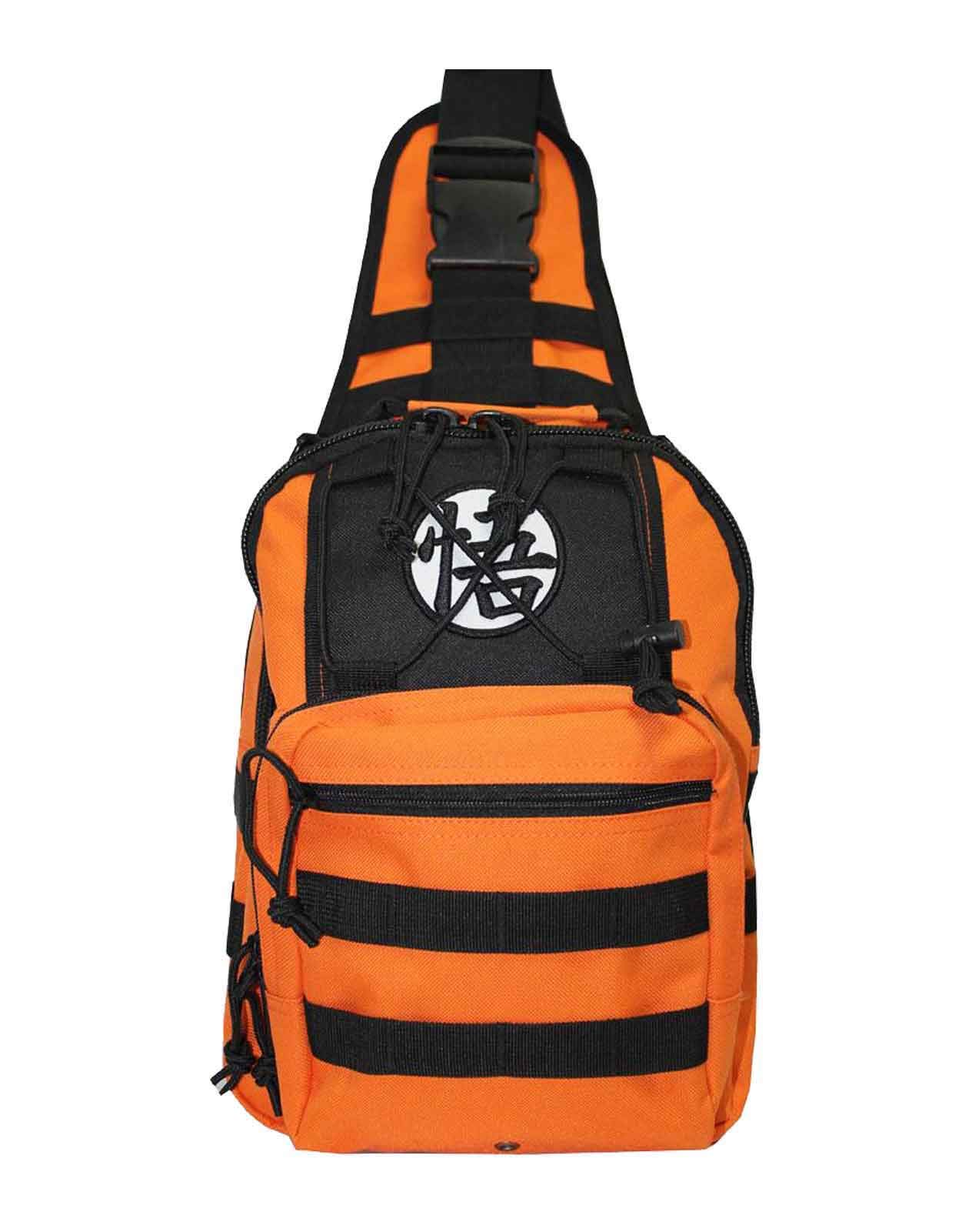 Bioworld Men's Dragon Ball Z Logo Mini Sling Backpack : Amazon.co.uk ...