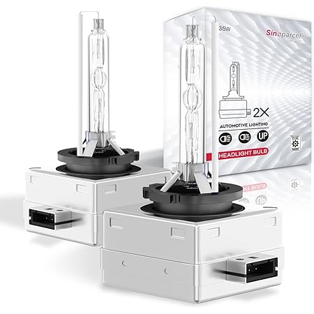 Amazon.com: Sinoparcel D1S Xenon HID Headlights Bulb - 8000K 35W High Low Beam Replacement Bulb ...