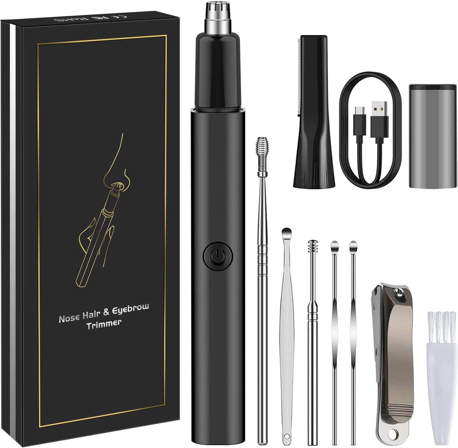 Amazon.com: Fancii Water Resistant Precision Trimmer for Nose, Ear ...