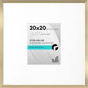 Amazon.com - Americanflat 20x20 Picture Frame with Polished Plexiglass ...